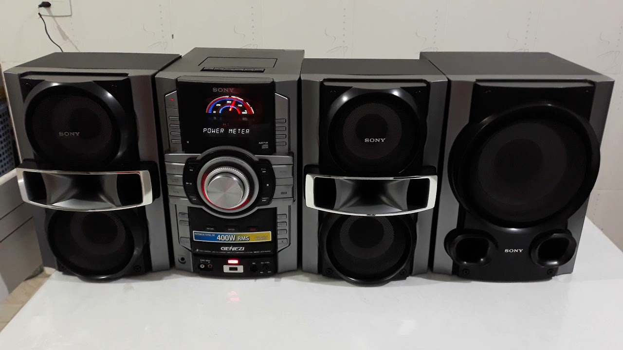 Sony Genezi MHC GT-444 Demo Display - YouTube