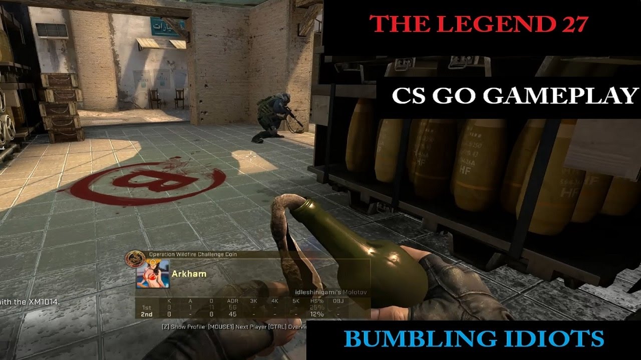 The Legend 27 - CS GO GAMEPLAY - FUNNY MONTAGE - BUMBLING IDIOTS - YouTube