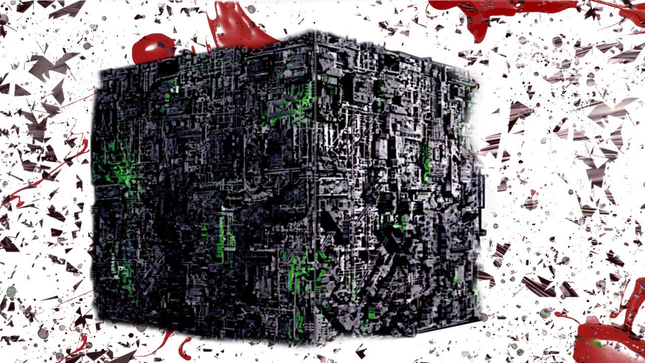 Borg Cube: The Decaying Final Boss Battle for Starfleet - YouTube