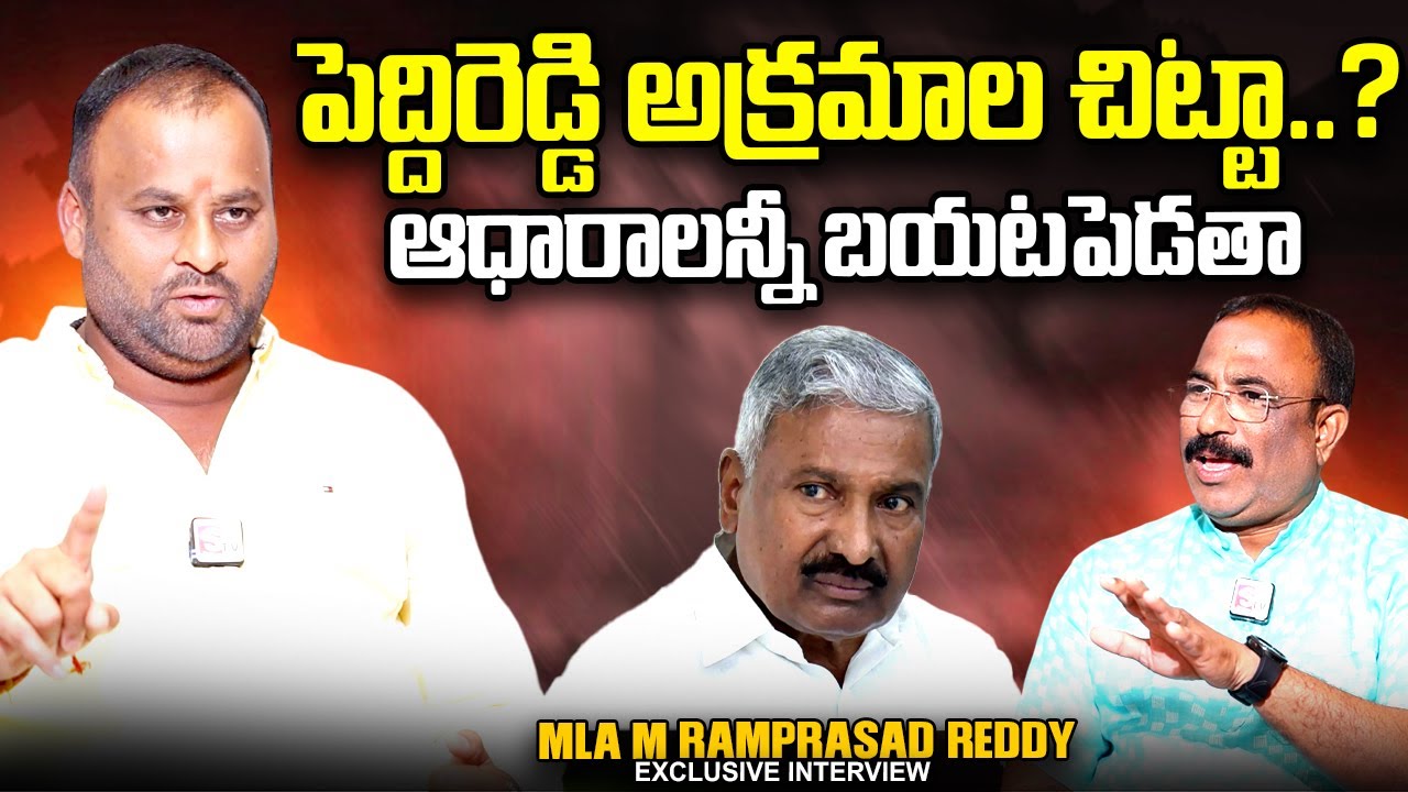 Minister Ram Prasad Reddy About Peddireddy Rama Chandra Reddy | YS ...