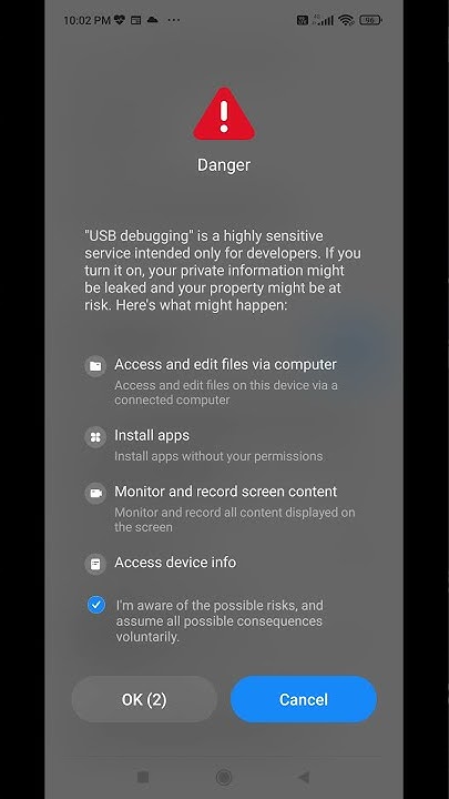 [Fix now] INSTALL_FAILED_USER_RESTRICTED in Android Studio - YouTube
