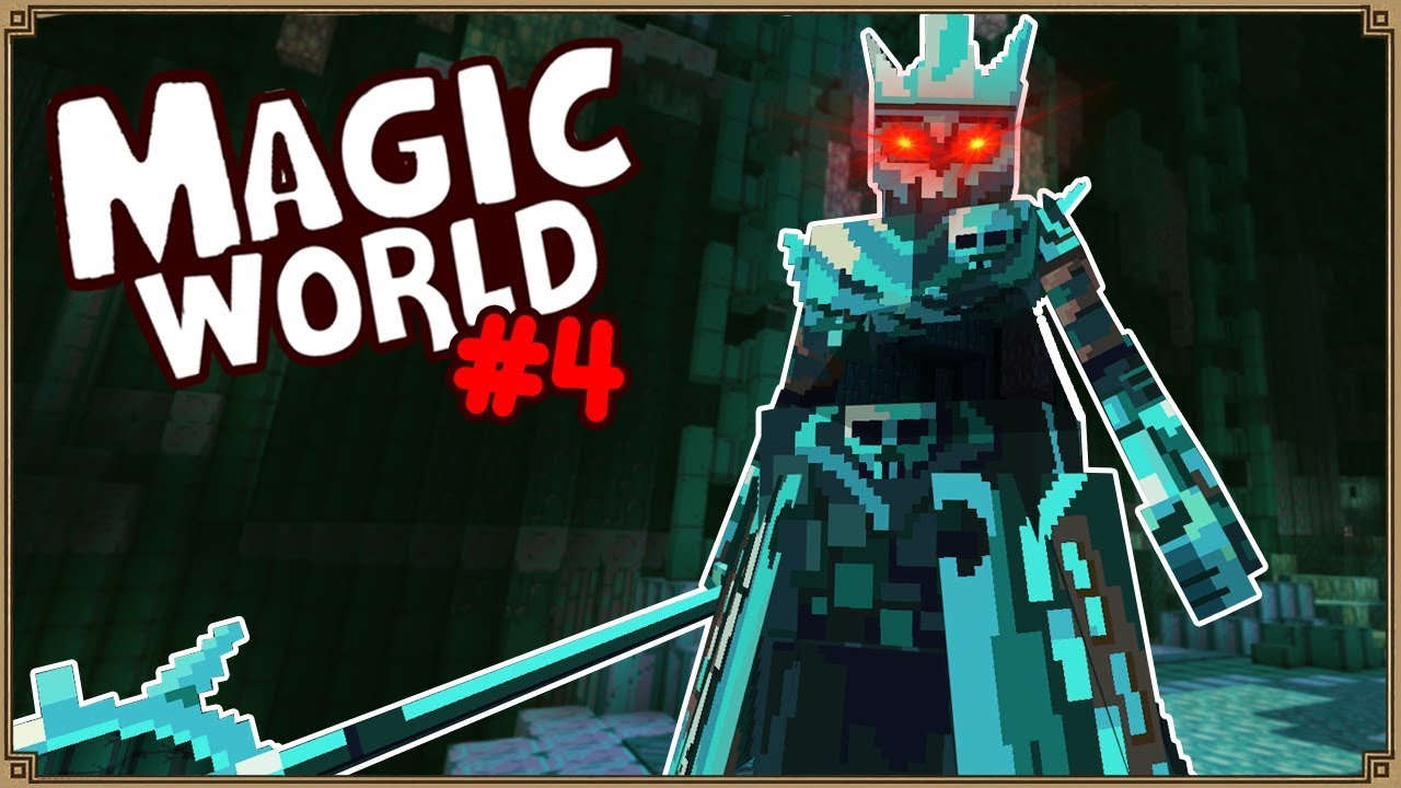 LE BOSS LE PLUS STYLÉ DE MINECRAFT ! (Magic World #4) - YouTube