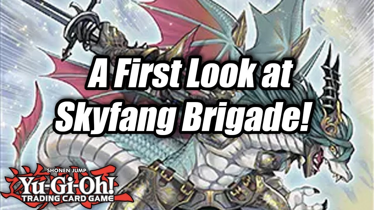 Yu-Gi-Oh! A First Look at Skyfang Brigade! - YouTube
