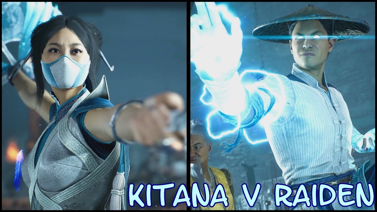 Kitana v Raiden - Mortal Kombat 1 - YouTube