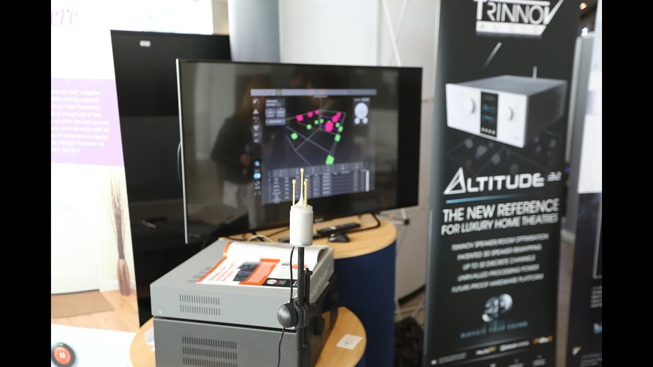 Trinnov Audio shows 3D microphone for immersive audio at HTS 2016 - YouTube