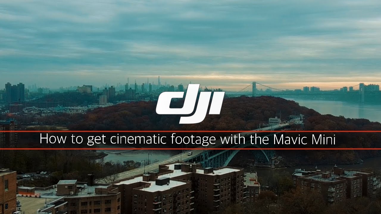 How to get Cinematic footage with the Dji Mavic Mini - YouTube