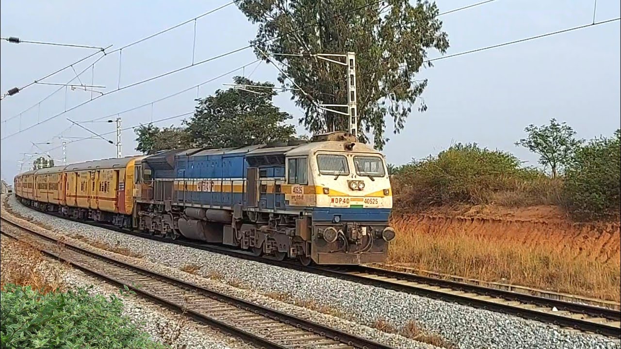 WDP 4D Locomotive express Train | Amazing Trains | Indian Railways # ...