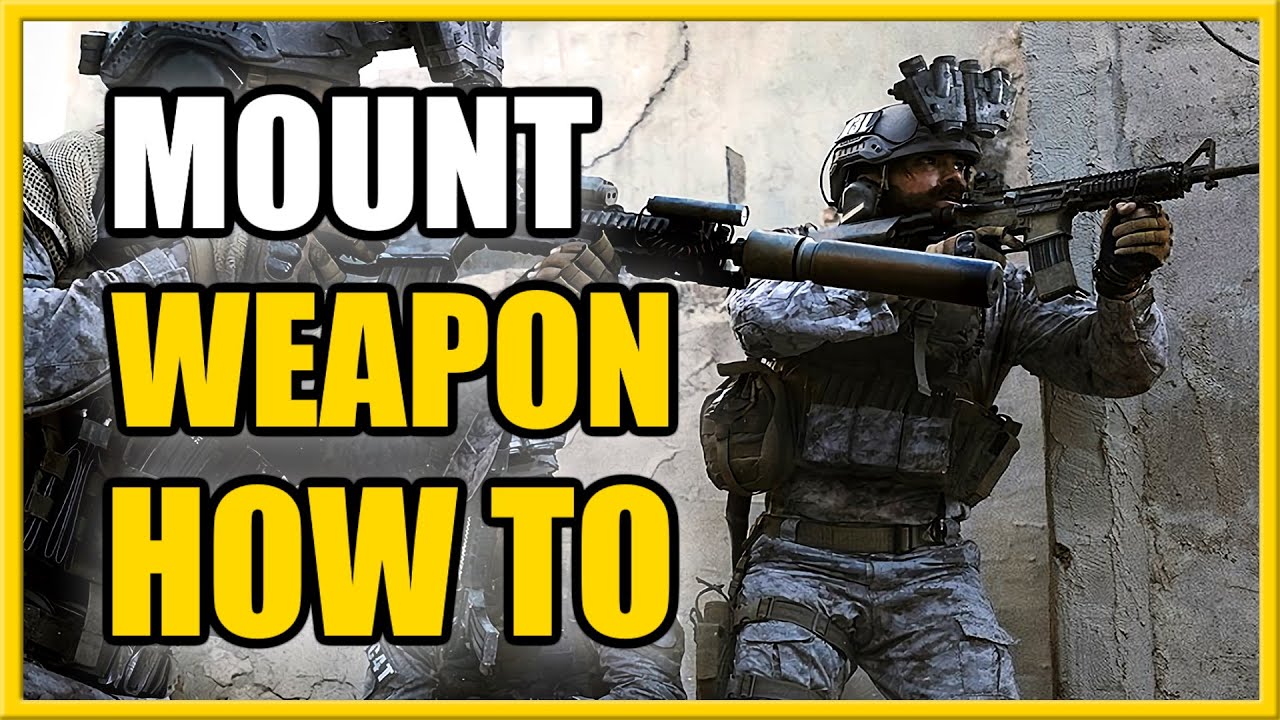 How to Mount Weapon for BETTER AIMING in COD Modern Warfare 2 (Fast ...