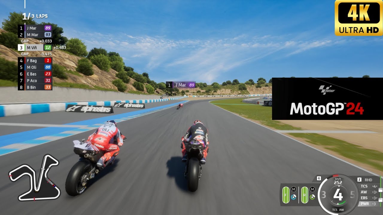 MotoGP 24 Gameplay | Maverick Vinales at Circuito De Jerez | Aprilia RS ...