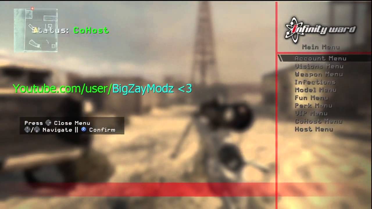 MW2 Outbreak v1.2 Mod Menu Proof - YouTube