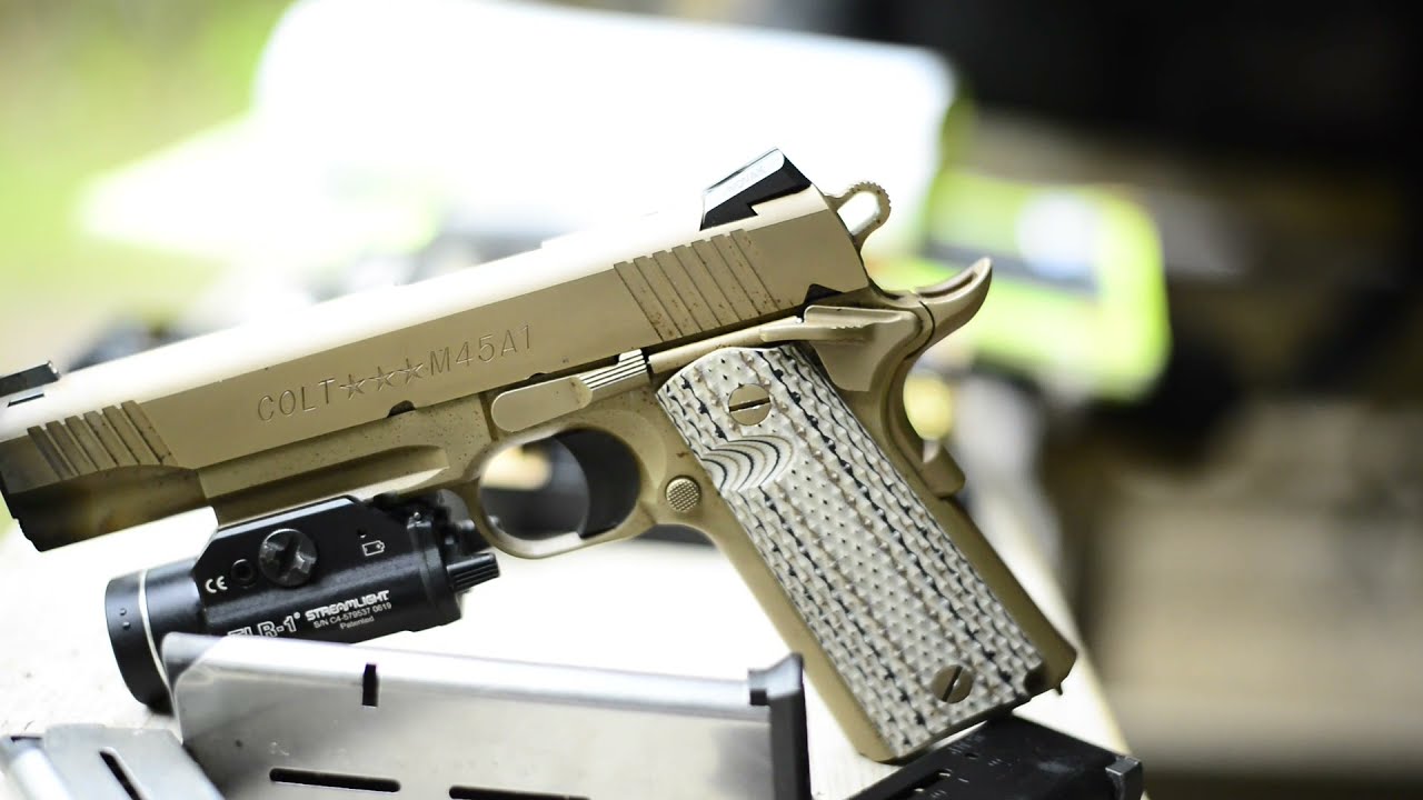 The Colt M45A1 - YouTube