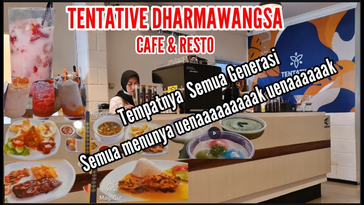 TENTATIVE DHARMAWANGSA CAFE & RESTO : Tongkrongan Semua Generasi - YouTube