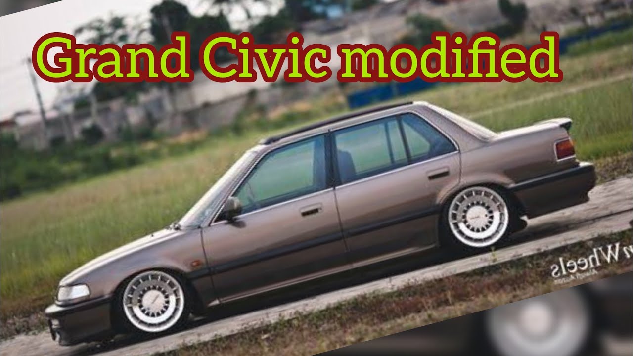 modifikasi grand Civic / civic lx - YouTube