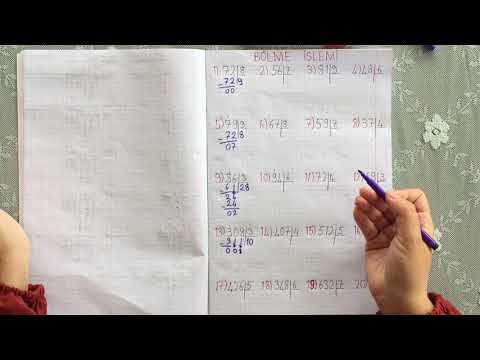 3.Sınıf Telafi Matematik “Bölme İşlemi 2”