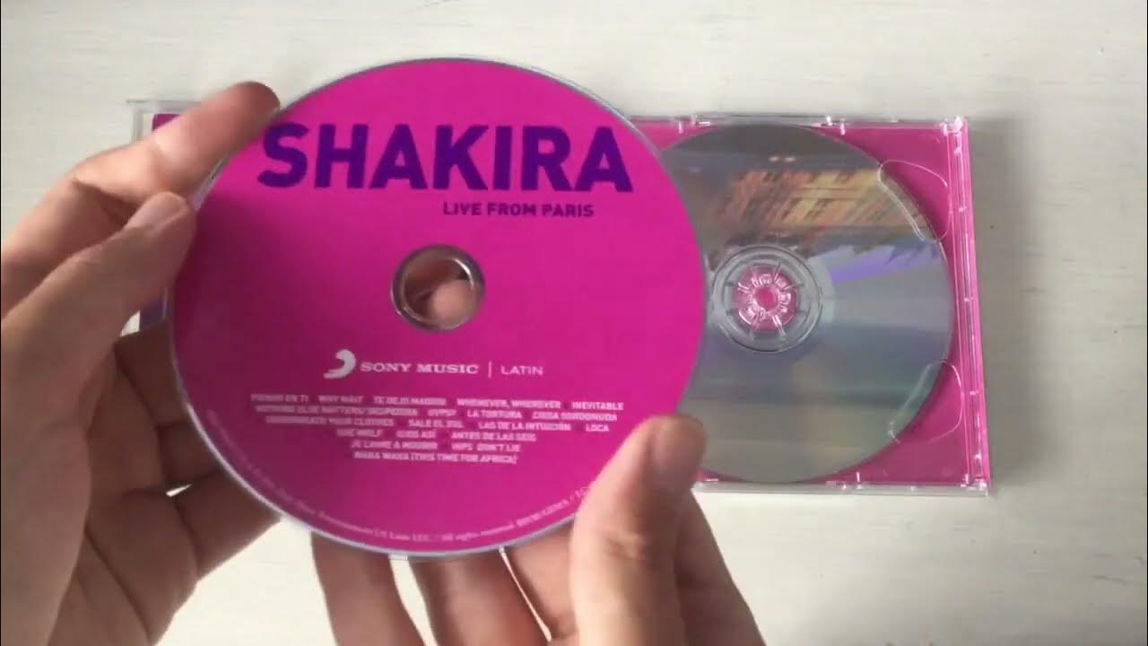 Shakira - Live From Paris (2CD Unboxing) - YouTube