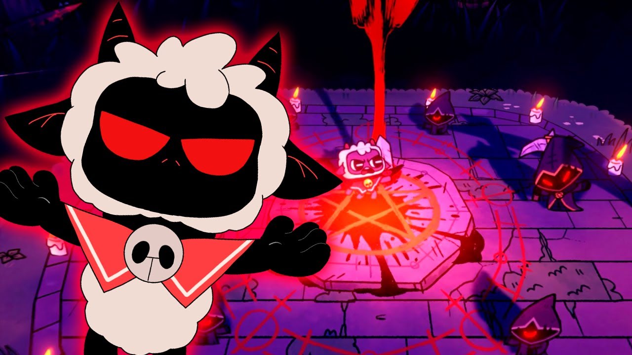 ROGUELIKE DE BODE MACABRO E MUITO DIVERTIDO! CULT OF THE LAMB #01 - YouTube