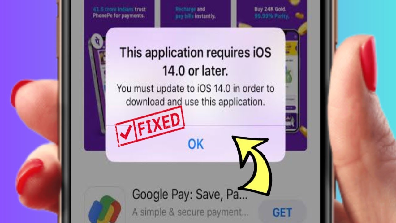 This Application Requires Ios 14 0 Or Later Iphone Ios 17 Youtube