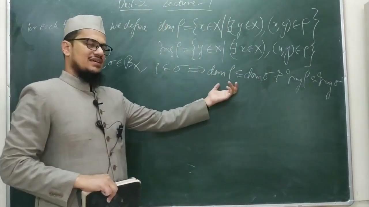 Semigroup theory lecture 9 first part - YouTube