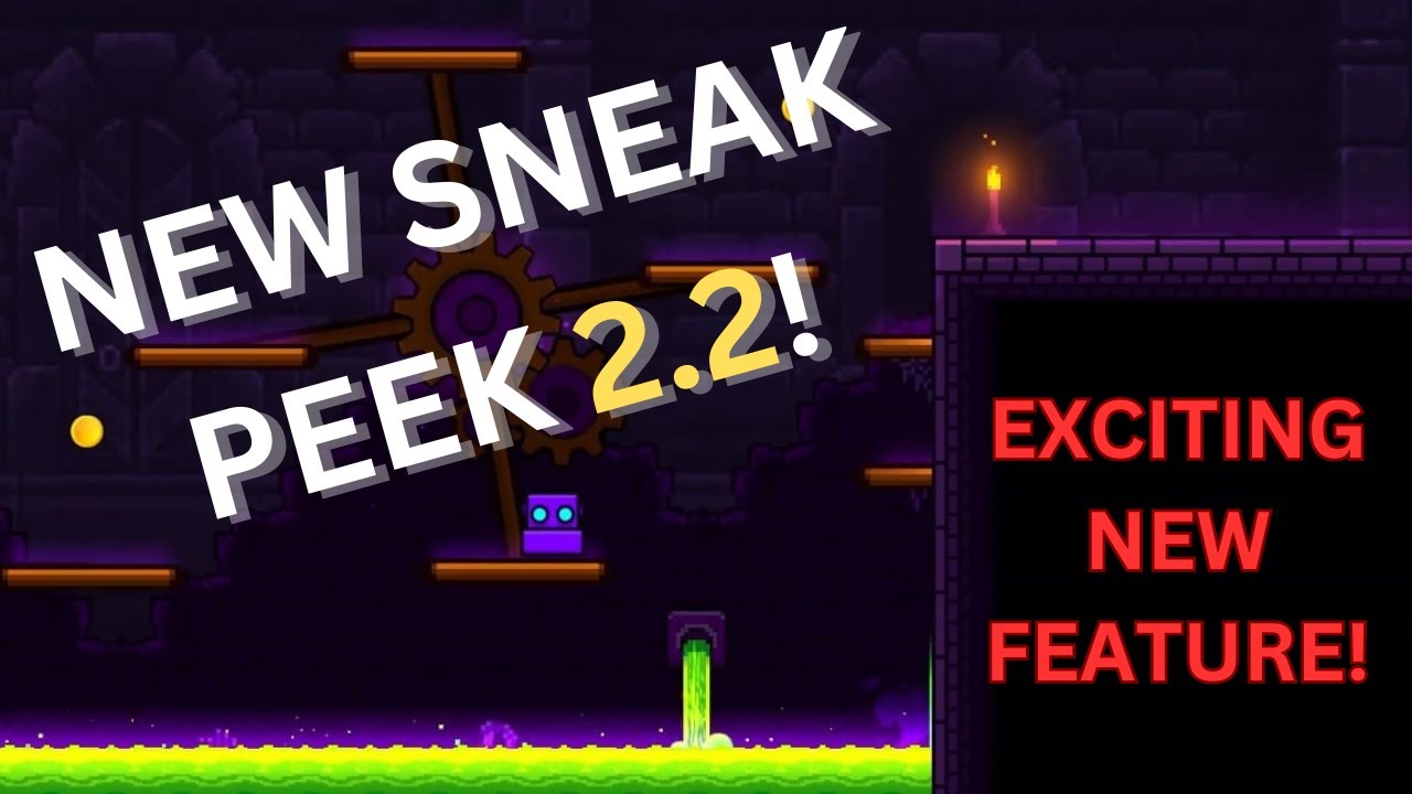 This new feauture will revolutionize Geometry Dash! | GD sneak peek 3 ...