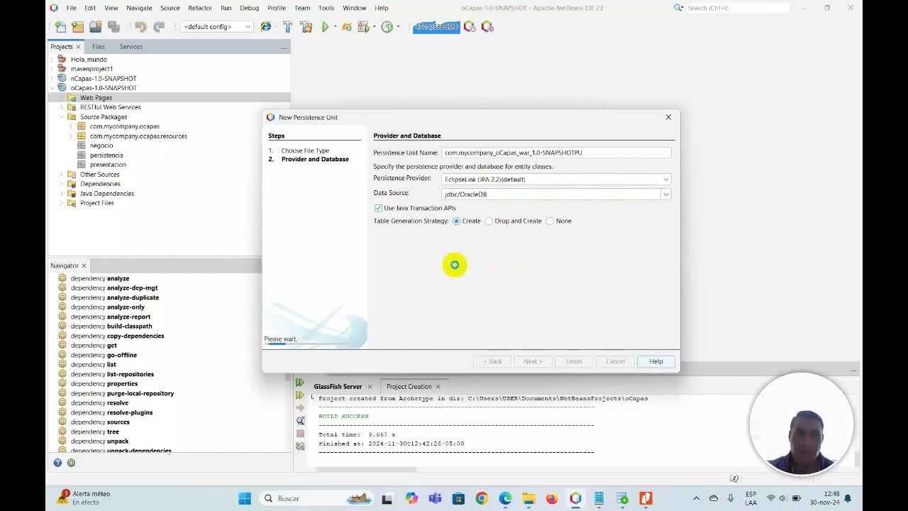 Aplicación Ncapas en Java con NetBeans - YouTube