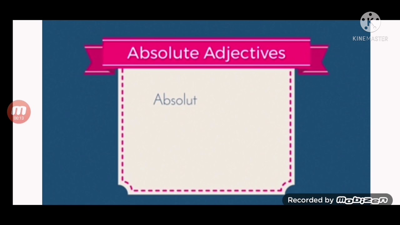 What are Absolute Adjectives?|Taleemabad Learning App - YouTube