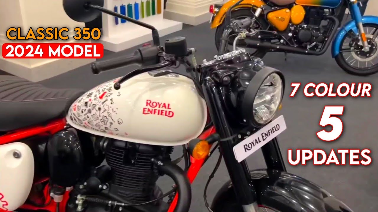 Royal Enfield Classic 350 New models | Classic 350 all new Colours ...