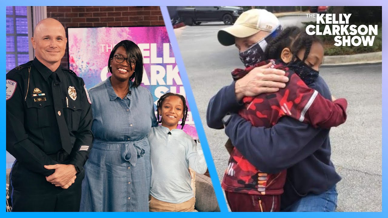 Emotional Surprise Reunion For Boy With Autism & Police Officer Who ...