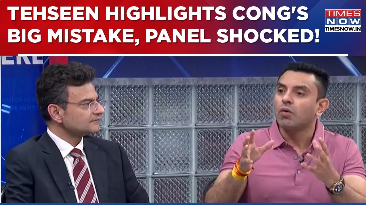 'Congress Made A Mistake...' Tehseen Poonawalla's Shocking Confession ...
