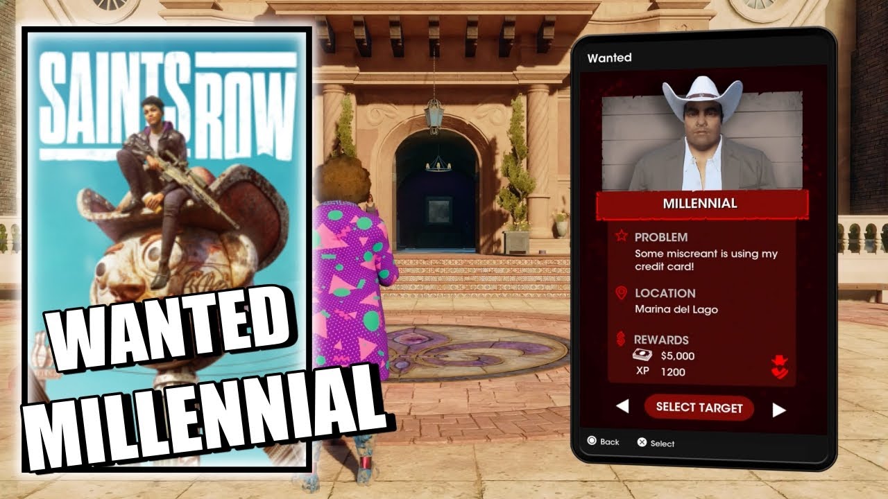 Millennial - Wanted - Bounty Hunter Mission - Saints Row - YouTube