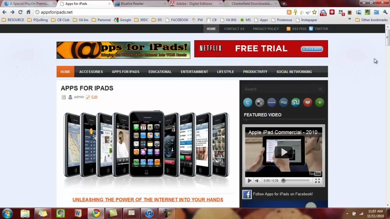 Bluefire Reader iPad App Tutorial & Review - YouTube