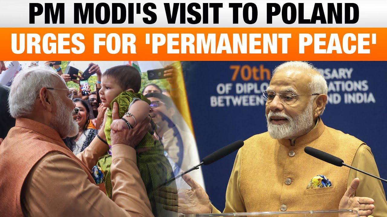 PM Modi's Historic Visit to Poland: Urges for 'Permanent Peace' Before ...