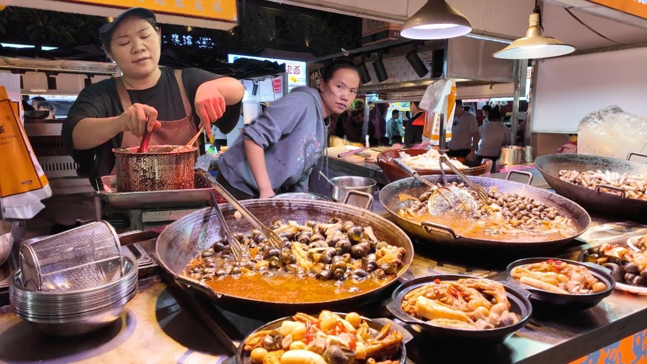 Irresistible! Chinese Traditional Market Sells Delicious Dishes!! Must ...