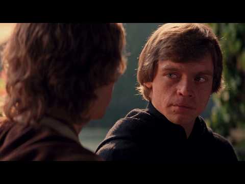 Star Wars: Luke Skywalker and Anakin Skywalker in The World Between Worlds