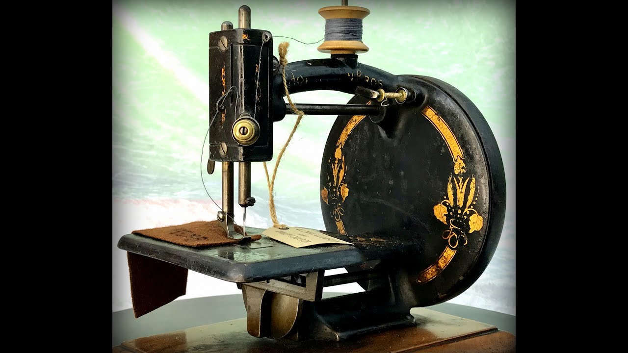 Alex Askaroff Presents the Hopkinson Brothers sewing machine - YouTube