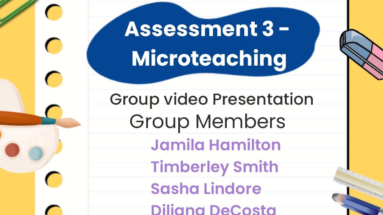 Technology for Teaching and Learning 11- Microteaching - YouTube