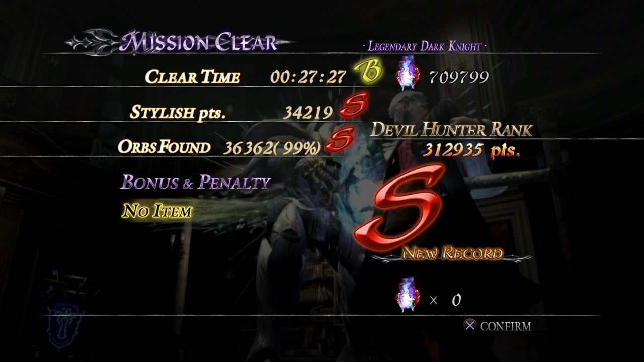 Mission 03 - S Rank - Legendary Dark Knight - Nero - Devil May Cry 4 ...