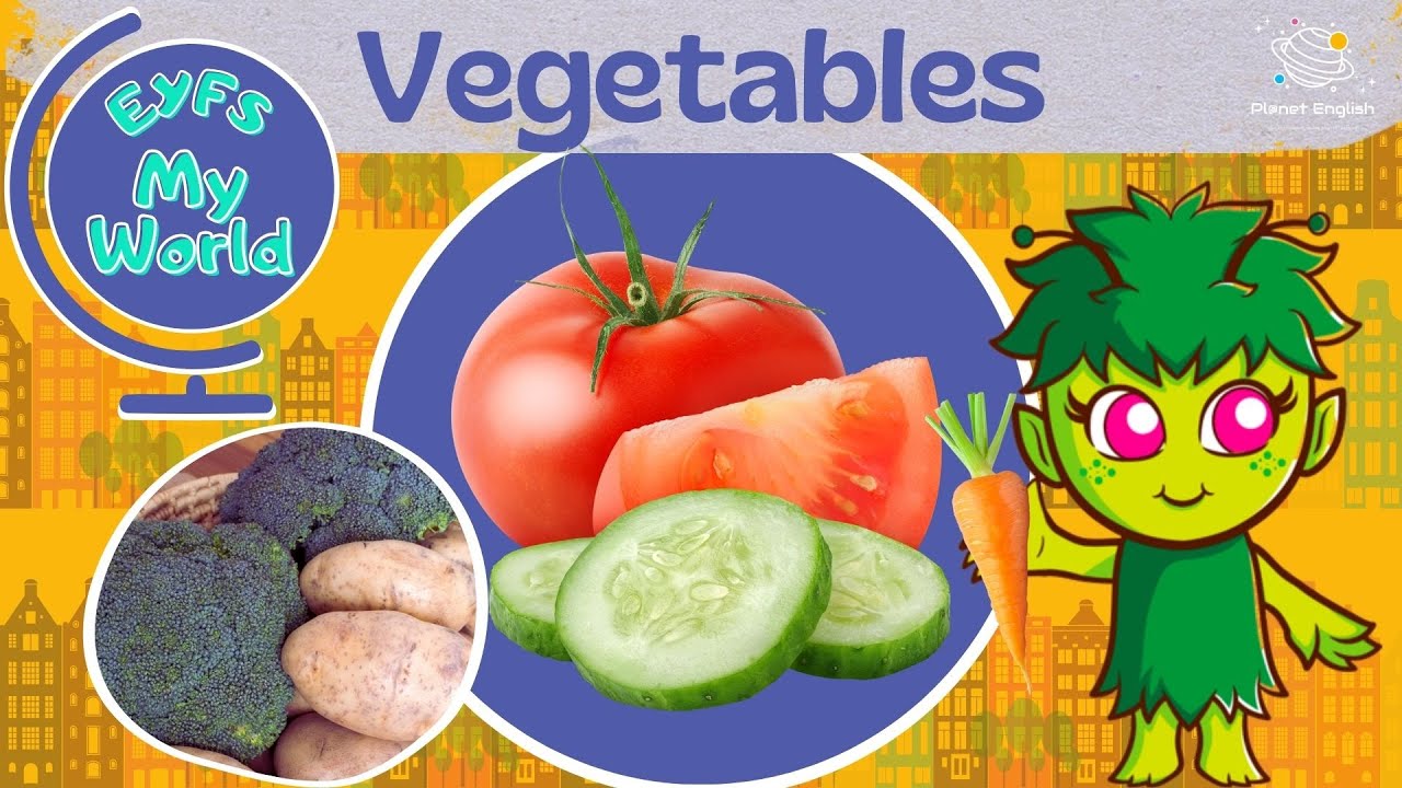 Vegetables for Kindergarten | EYFS - YouTube