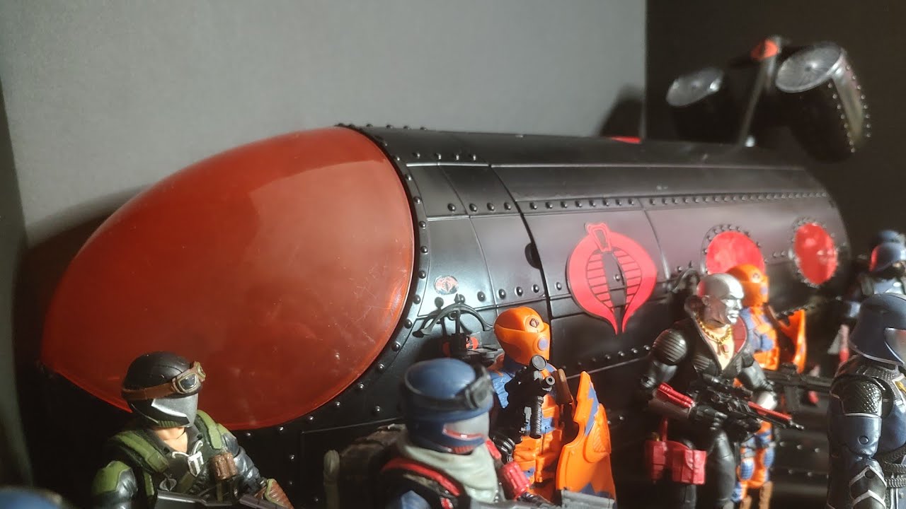 GI Joe Classified Custom Cobra Cargo Jet. - YouTube