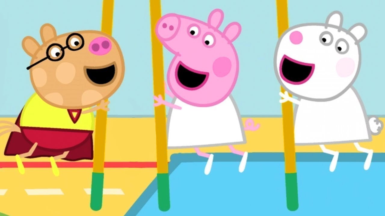 Peppa Pig Plays Pretend At Gym Class | Kids TV and Stories - YouTube