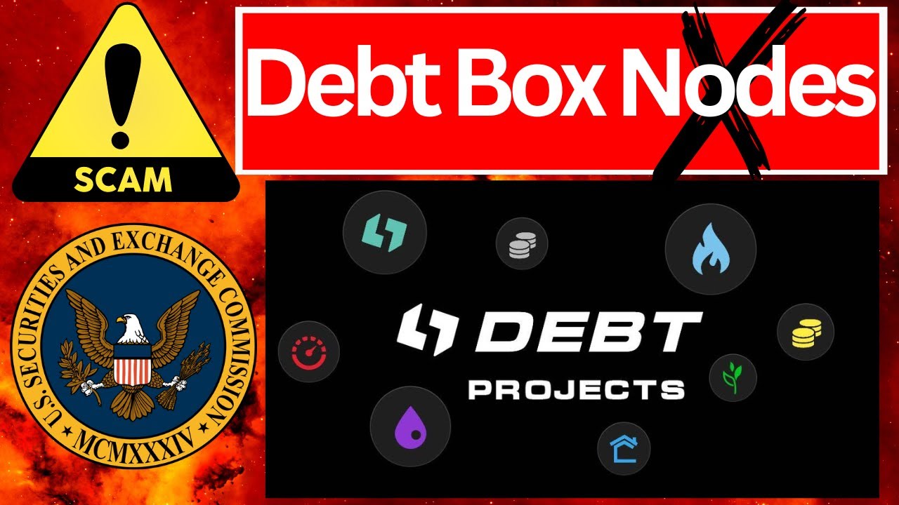 Another Crypto Sham? Debt Box Node Scam! SEC Comes Calling - YouTube