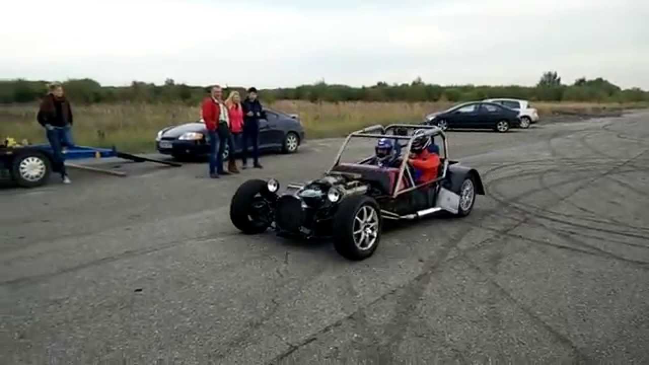 v8 locost test - YouTube