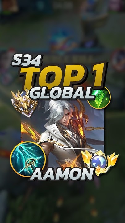 68% Winrate Aamon S34 Build! Mobile Legends #mobilelegends #mlbb #gaming - YouTube