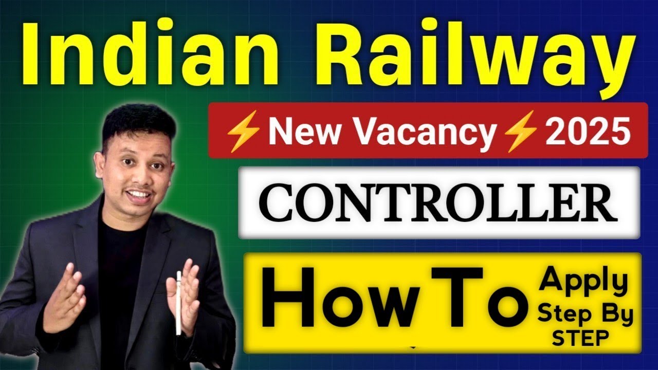 Indian Railway Section Controller - How to Apply Step By Step || RRB ...