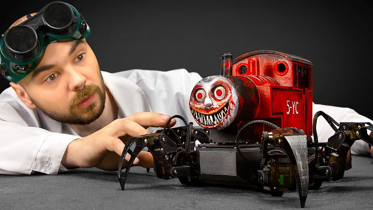 Choo-Choo Charles & Thomas ? *Le robot du moteur de char d'assaut DIY ...