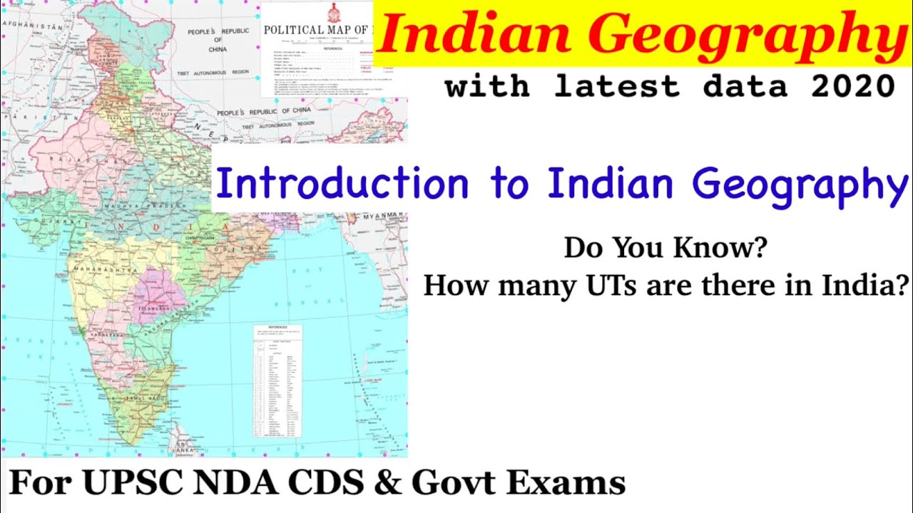 Geography of India Explained with MAPS 2020| Location & Extent ...