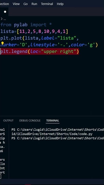 Aprende a hacer una gráfica con Python #programacion #programación #python #ingenieria # ...