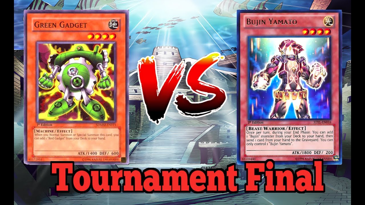GADGET vs BUJIN Fire Water Format + 1st place DECK PROFILE - YouTube