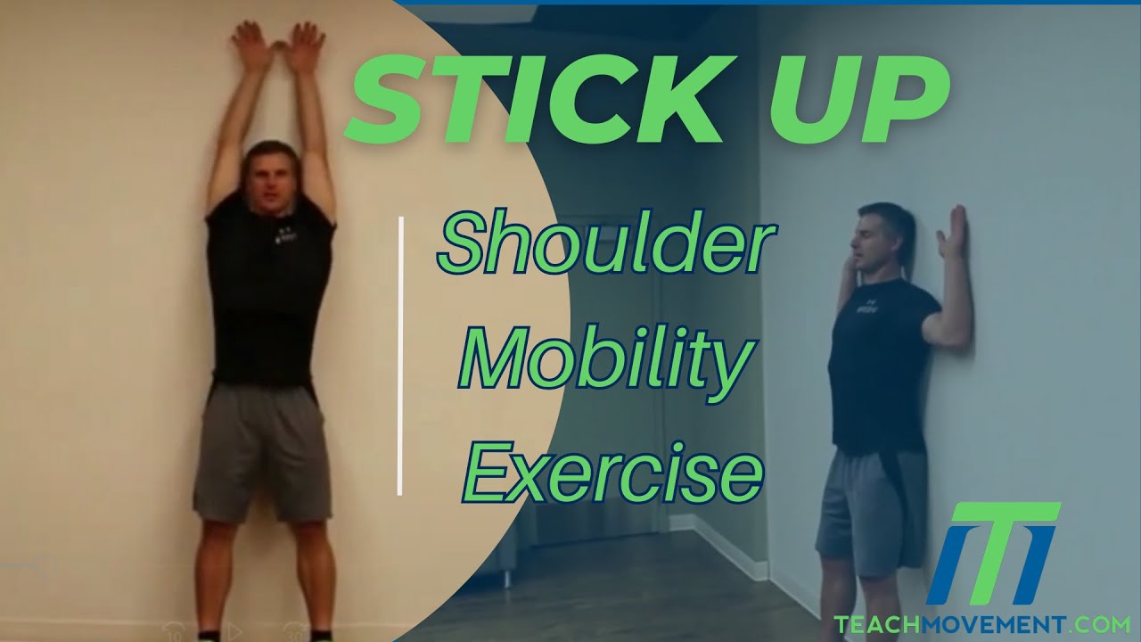 Stick Up - Shoulder Mobility Exercise - YouTube