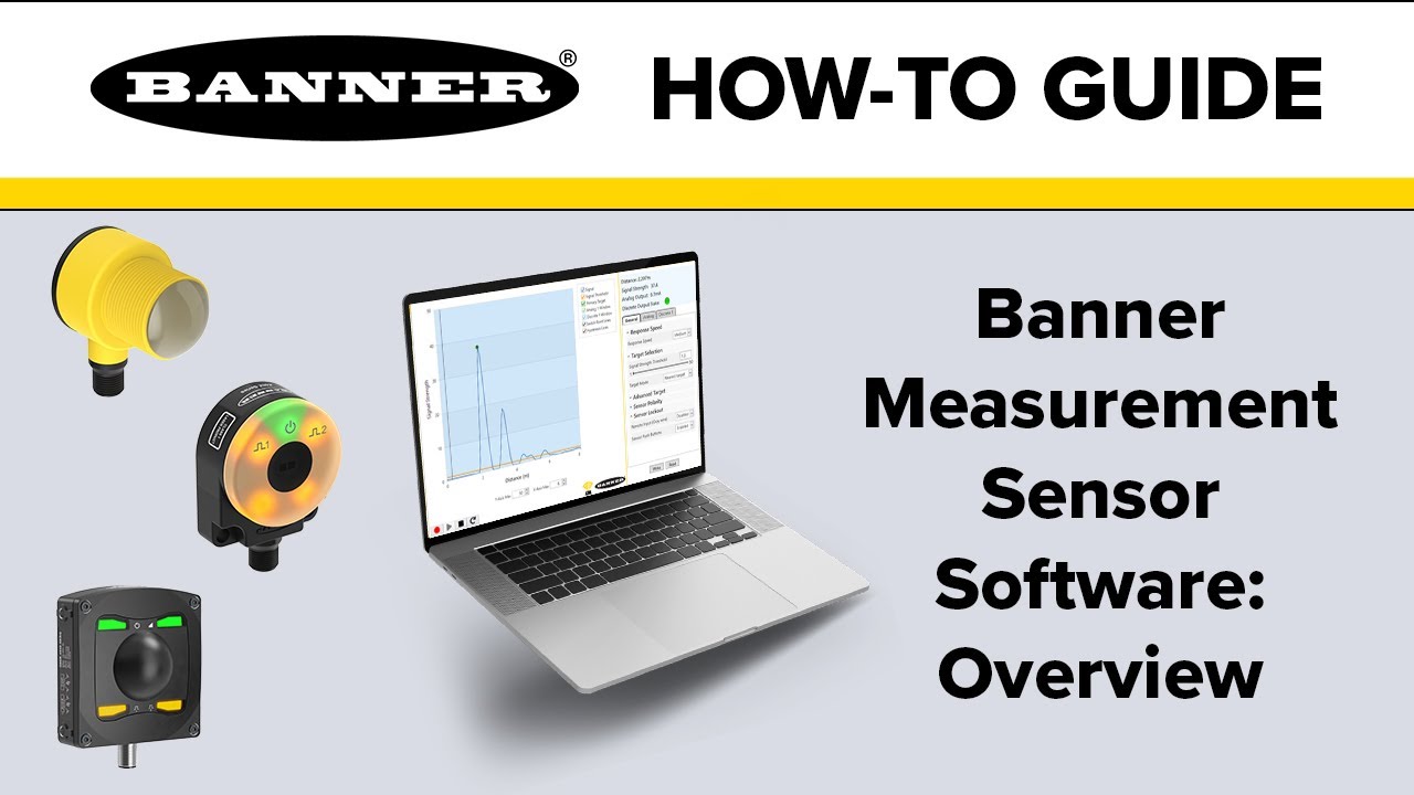 Banner Measurement Sensor Software Overview - YouTube