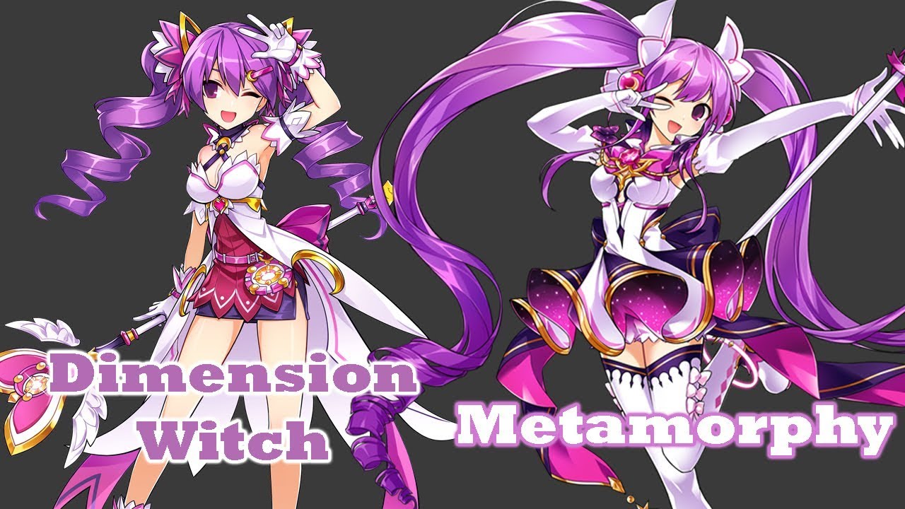 [ElswordKR] 3rd Jobs, What Changed? Dimension Witch - Metamorphy - YouTube
